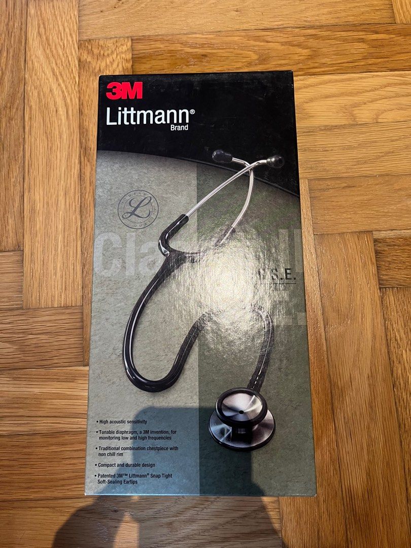 Littmann Black Stethoscope, Health & Nutrition, Medical Supplies ...