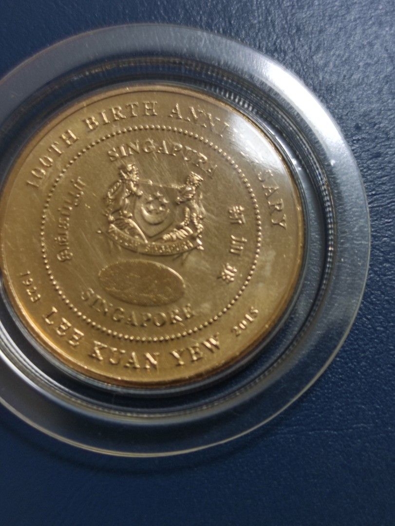 Lee Kuan Yew 100th Birth Aniversary Coins, Hobbies & Toys, Memorabilia ...