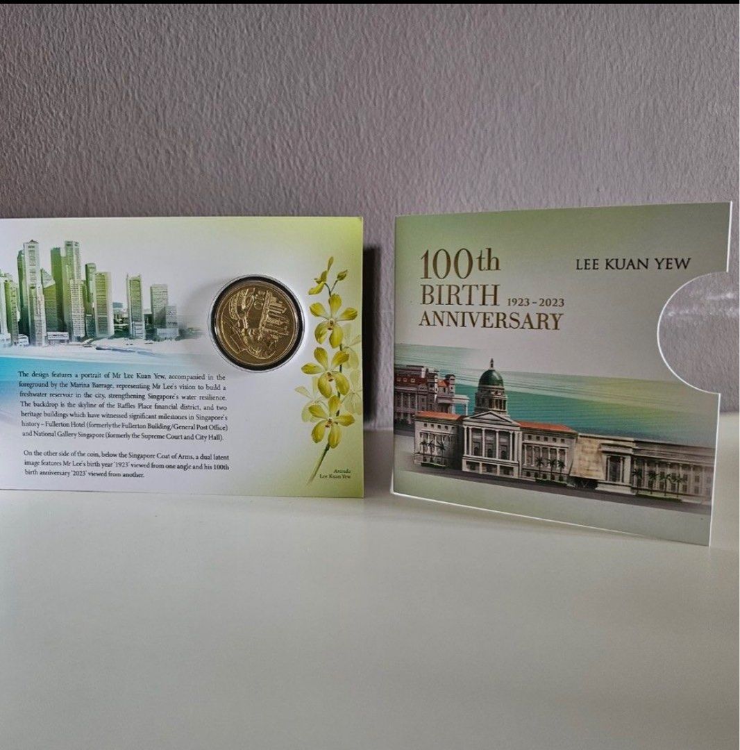 LKY commemorative coin, Hobbies & Toys, Memorabilia & Collectibles ...