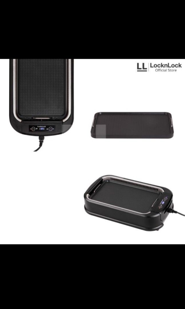 Locknlock smokeless grill, Kitchen & Appliances di Carousell