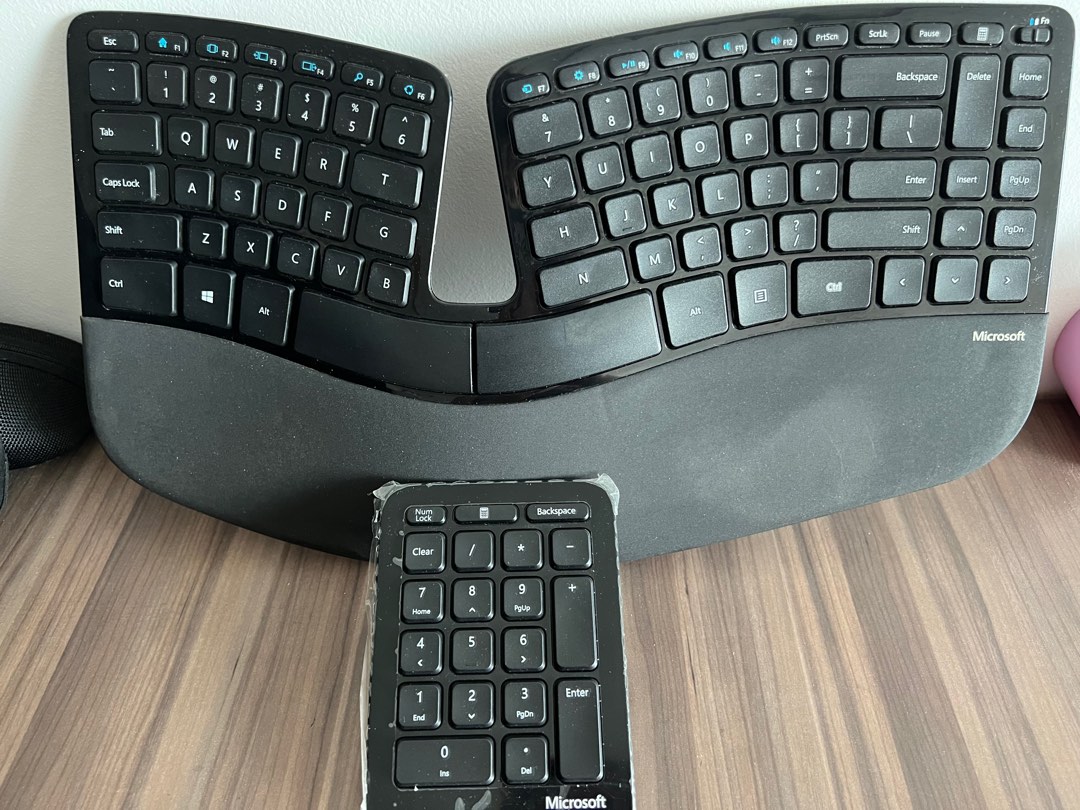Logitech Ergo Keyboard Used And Number Pad Brand New Computers And Tech Parts And Accessories