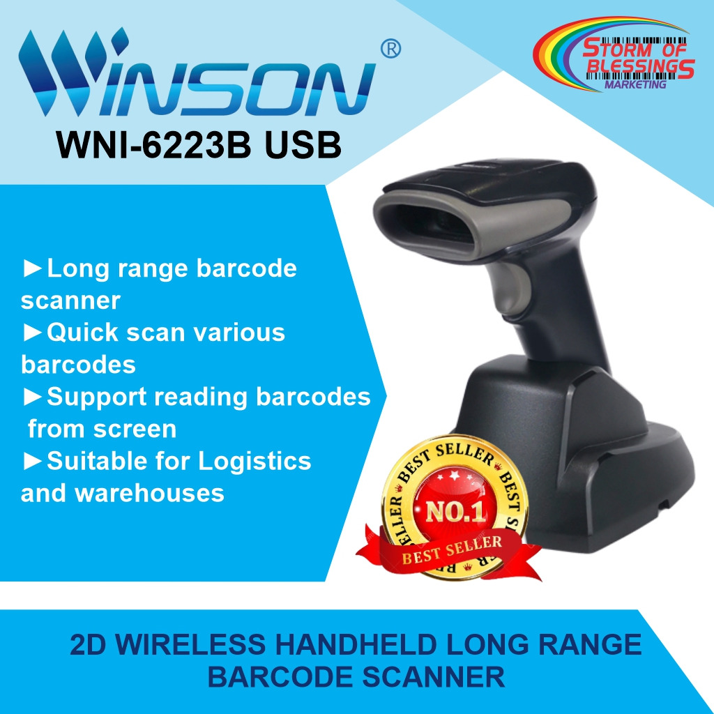Long Range 2D Barcode Scanner, Computers & Tech, Printers, Scanners ...