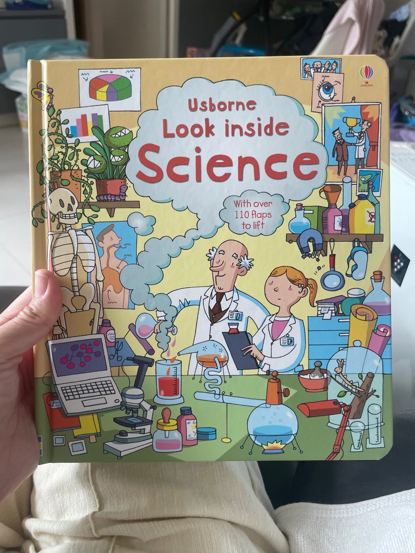 Look inside science 揭揭兒童科學書, 興趣及遊戲, 書本 & 文具, 小朋友書 - Carousell