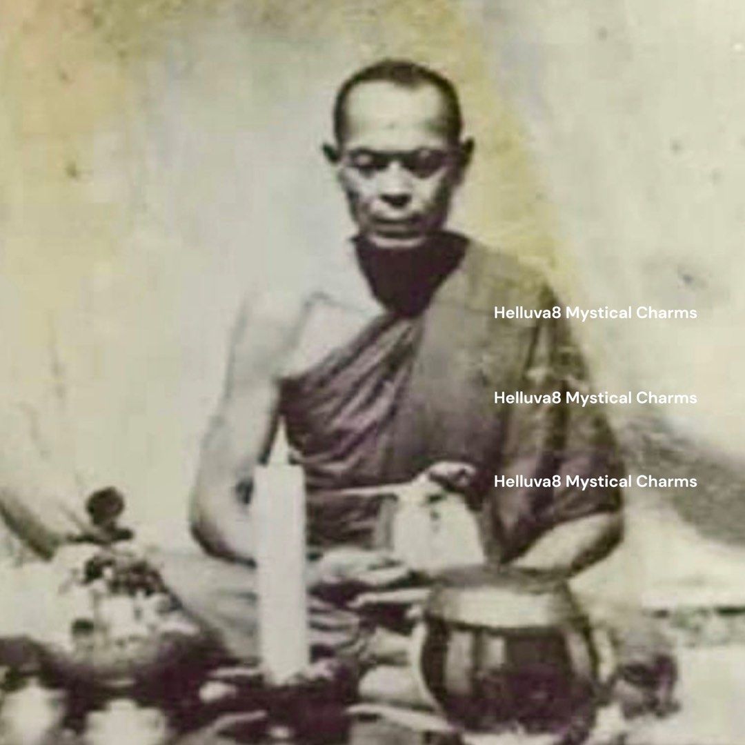 LP Dam, Phra Phut Buddha, Wat Kuti BE 2432-2442 (Year 1889-1899) Nur ...