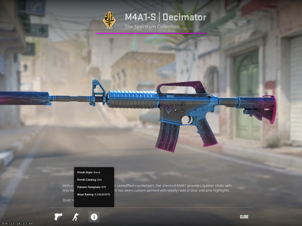 M4A1-S Decimator COUNTERSTRIKE CS2 CSGO, Video Gaming, Gaming ...