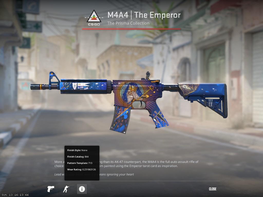 M4A4 The Emperor COUNTERSTRIKE CS2 CSGO, Video Gaming, Gaming ...