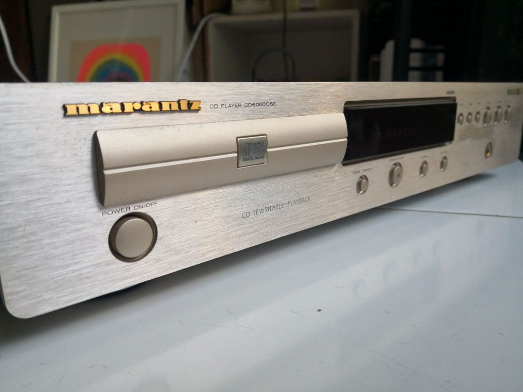 Marantz cd6000se cd player, Audio, Other Audio Equipment on Carousell