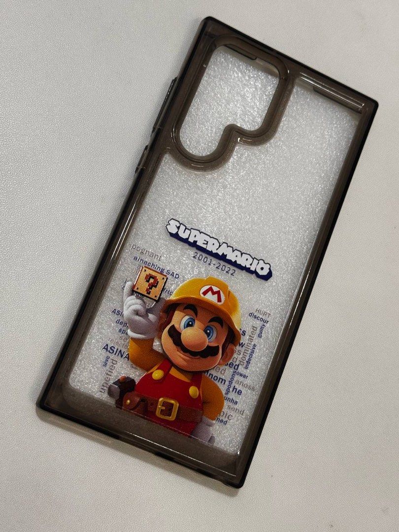 Mario-themed phone case for Samsung S22 Ultra and iPhone 14 Pro Max ...