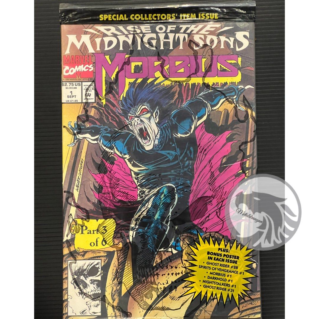 Marvel comics Morbius: The Living Vampire #1-Polybag. | Rise of ...