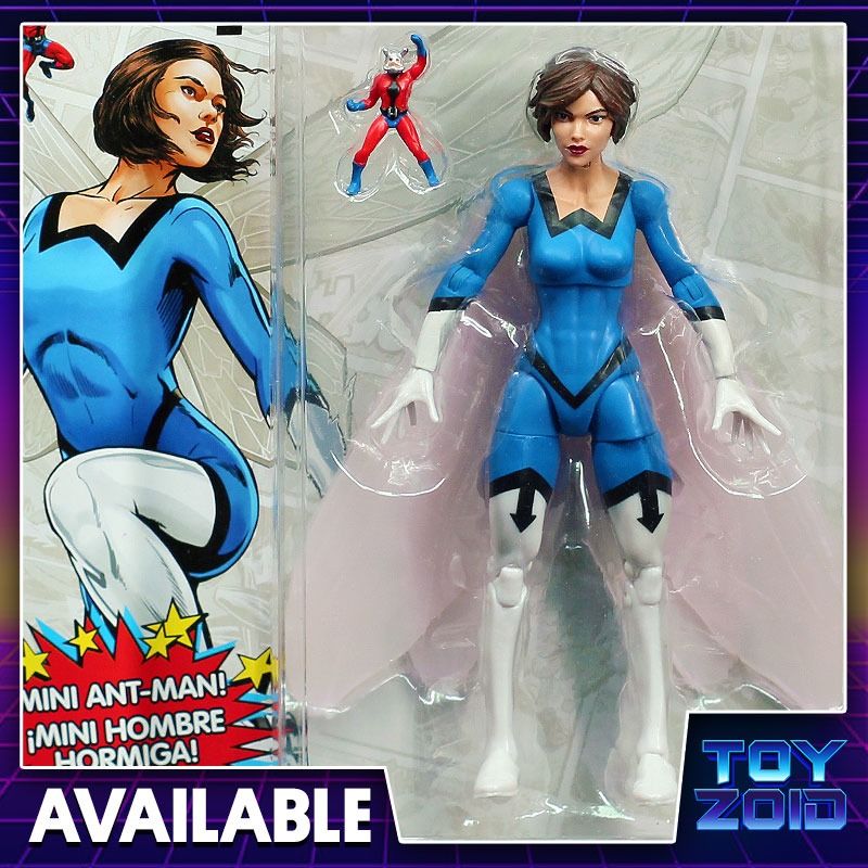 Marvel Legends Avengers Retro Collection Series The Wasp with Mini Ant ...