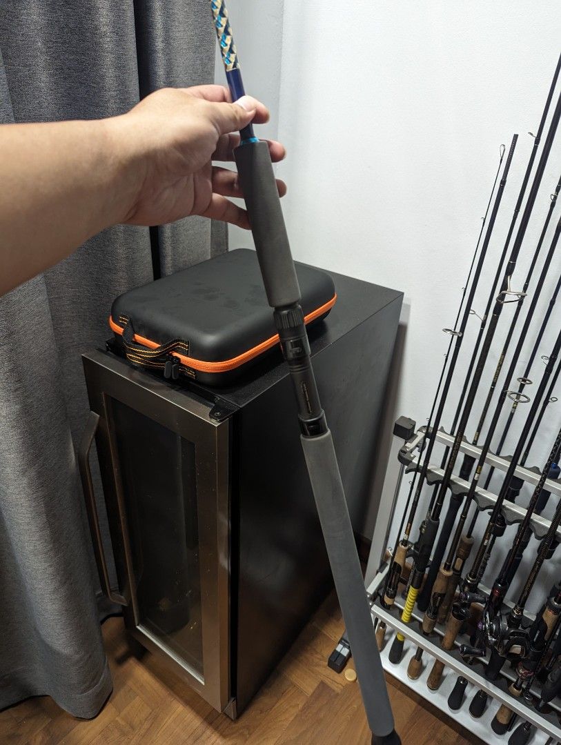 MC Works Northern Blue 574SS evolution custom, Sports Equipment, Fishing on Carousell