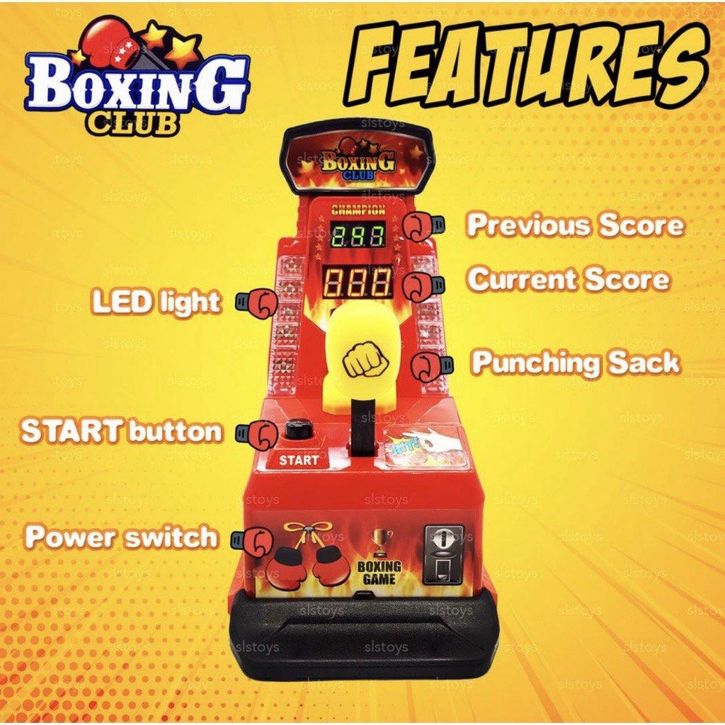Mini Boxing Club Arcade Game Miniture Cute and Fun Finger Boxing ...
