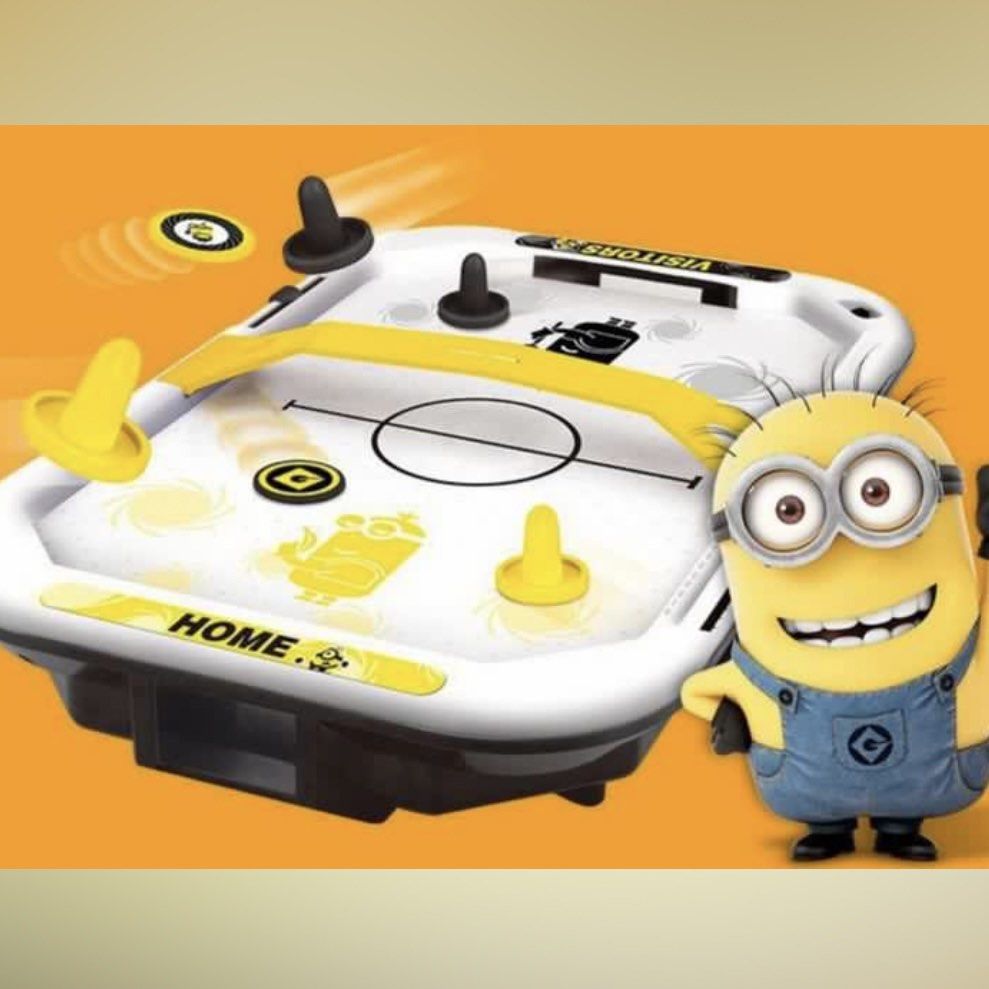 Minion Air Hockey Despicable Me Battle Board Game Family Game Arcade ...