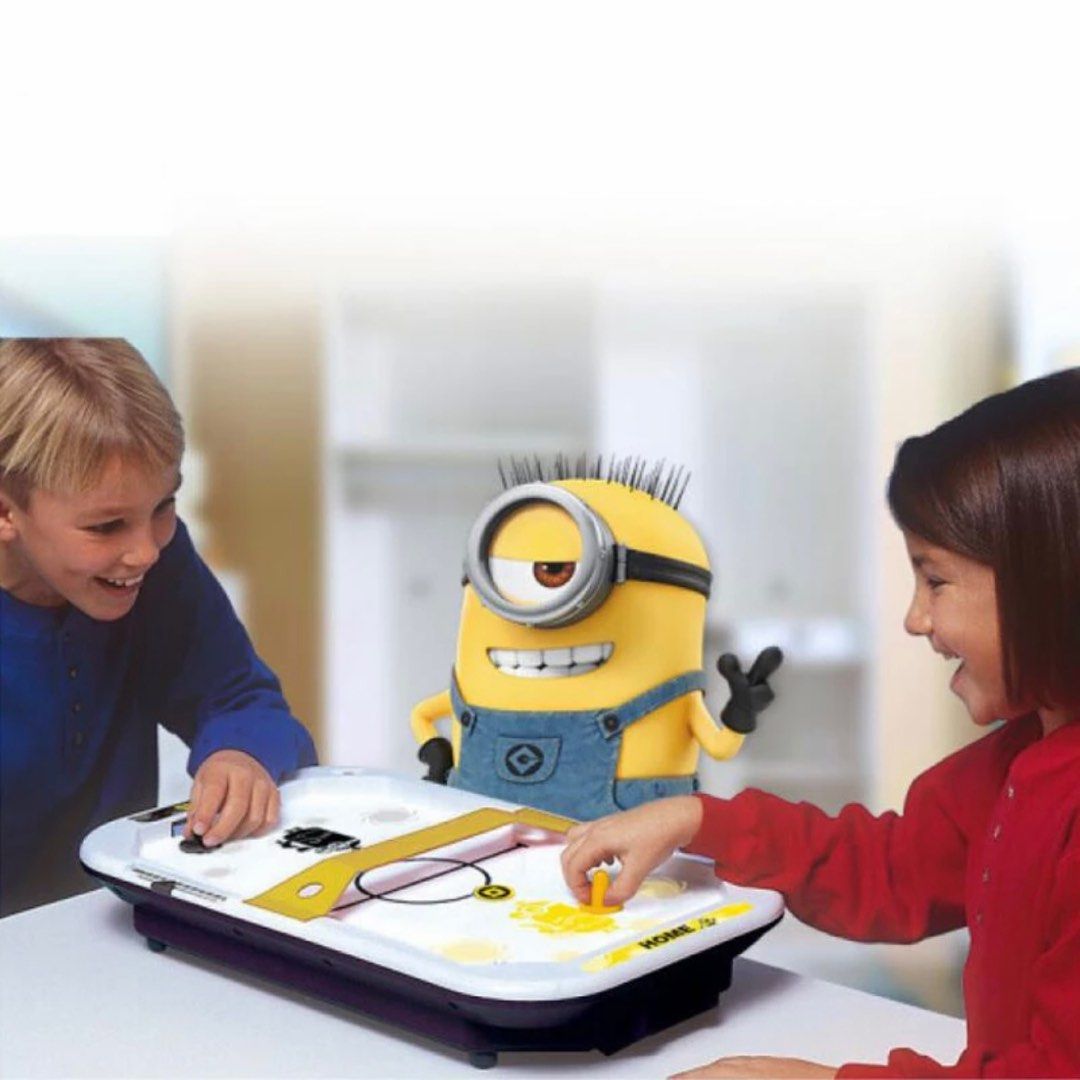 Minion Air Hockey Despicable Me Battle Board Game Family Game Arcade ...