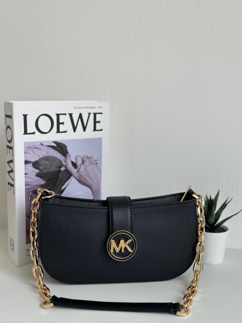 MK Carmen Small Pouchette, Women's Fashion, Bags & Wallets, Shoulder Bags on Carousell