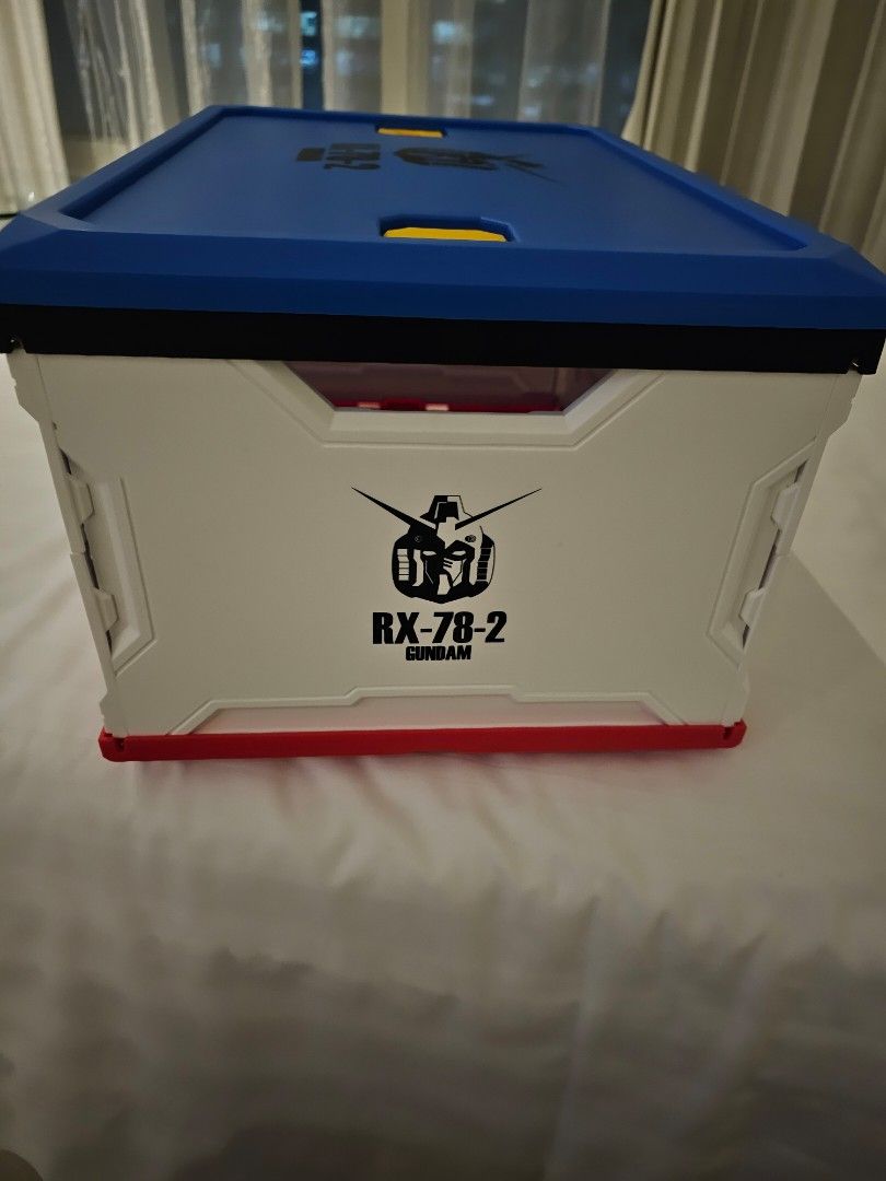 Mobile Suit Gundam Limited Edition Foldable Storage Box, Hobbies & Toys, Toys & Games on Carousell