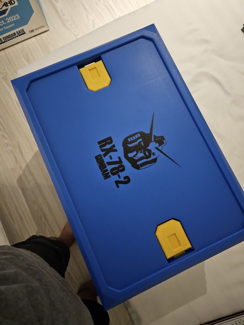 Mobile Suit Gundam Limited Edition Foldable Storage Box, Hobbies & Toys, Toys & Games on Carousell