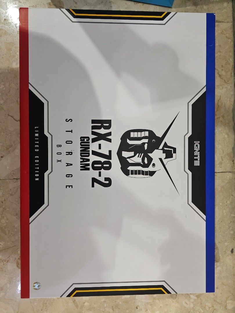 Mobile Suit Gundam Limited Edition Foldable Storage Box, Hobbies & Toys ...