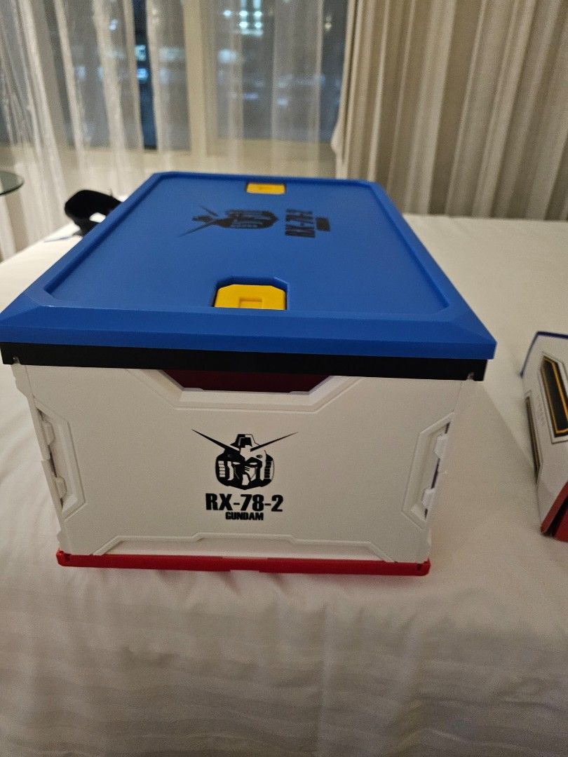 Mobile Suit Gundam Limited Edition Foldable Storage Box, Hobbies & Toys, Toys & Games on Carousell