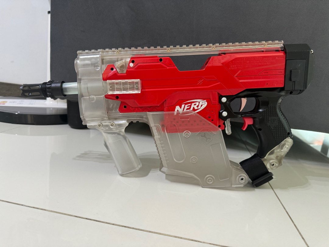 MOD Nerf Stryfe with Kit (Kriss Vector), Hobbies & Toys, Toys & Games ...