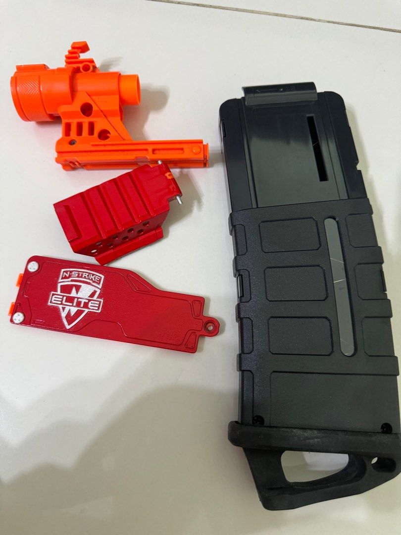 MOD Nerf Stryfe with Kit (Kriss Vector), Hobbies & Toys, Toys & Games ...