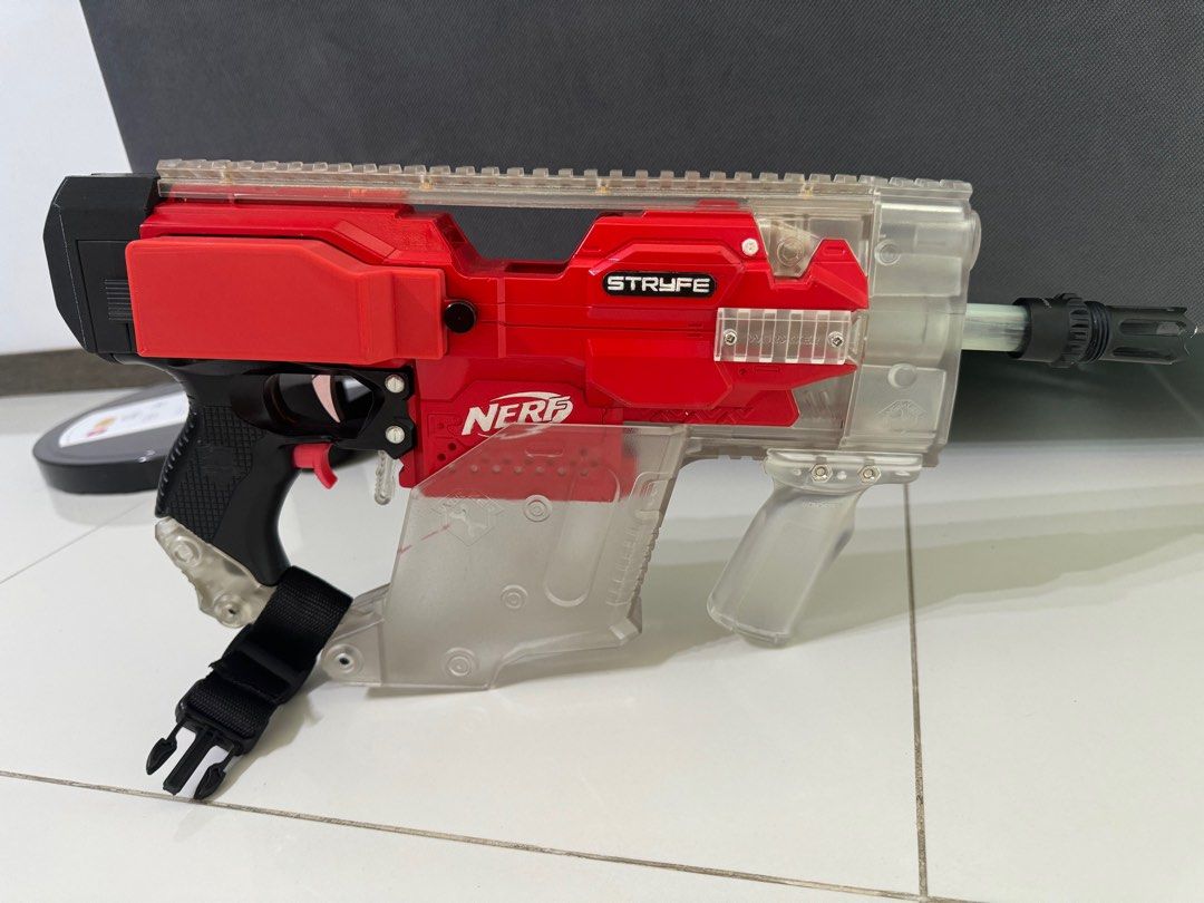 MOD Nerf Stryfe with Kit (Kriss Vector), Hobbies & Toys, Toys & Games ...