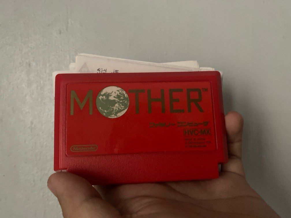 Mother 1 Famicom Cartridge (w/original manuals and maps), Hobbies ...