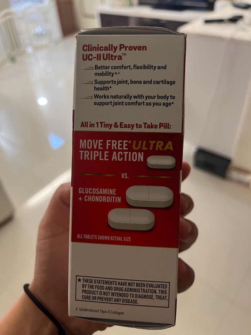 Move free ultra 75錠, 健康及營養品, 保健食品, 維他命及補充品在旋轉拍賣