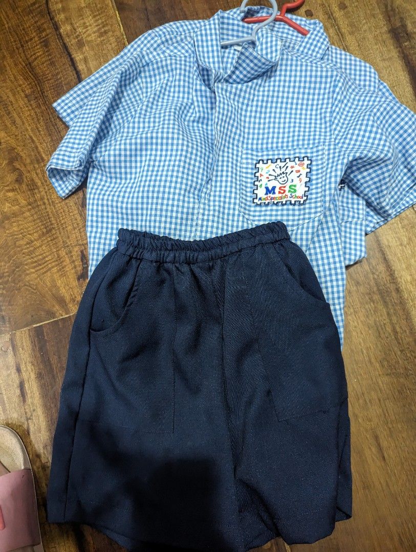 Mss school uniform small and medium, Babies & Kids, Babies & Kids ...