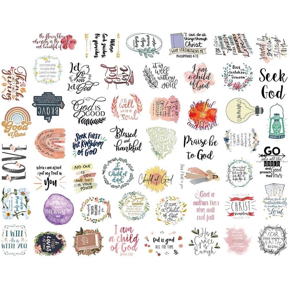 Mystery Blind Sticker Pack (God is Good), Hobbies & Toys, Stationery ...