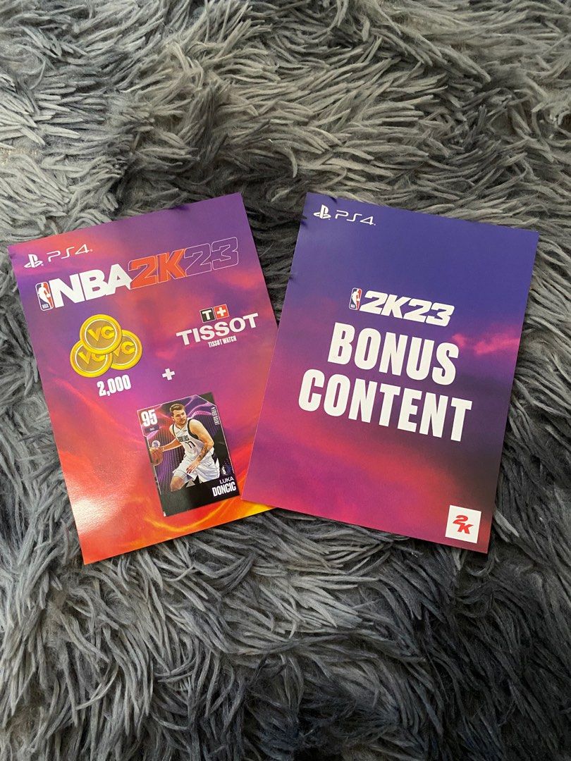 NBA 2k23 In-Game Codes, Hobbies & Toys, Toys & Games on Carousell