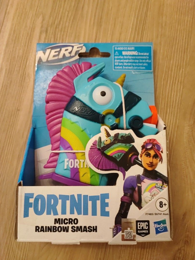 Nerf Gun Fortnite Micro Rainbow Smash, Hobbies & Toys, Toys & Games on ...