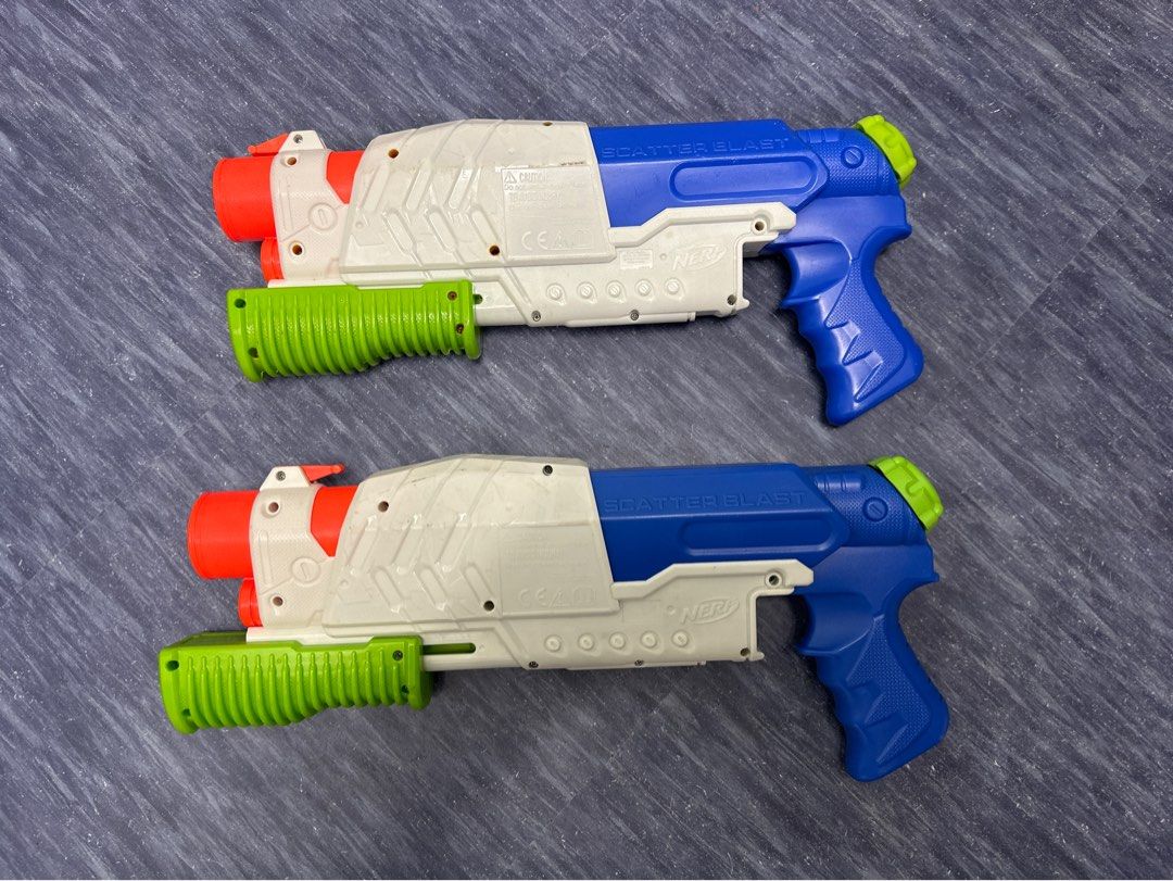 Nerf super soaker and scatter blast water gun, Hobbies & Toys, Toys ...