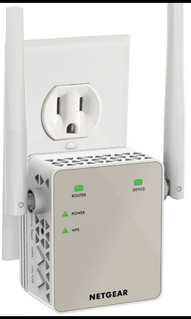NETGEAR AC1200 wifi range extender (Model:EX6120), Computers & Tech ...