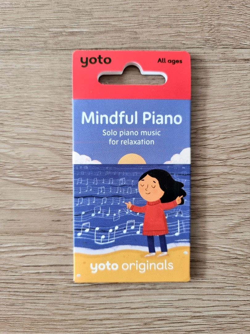 *NEW* Mindful Piano Yoto card, Hobbies & Toys, Toys & Games on Carousell
