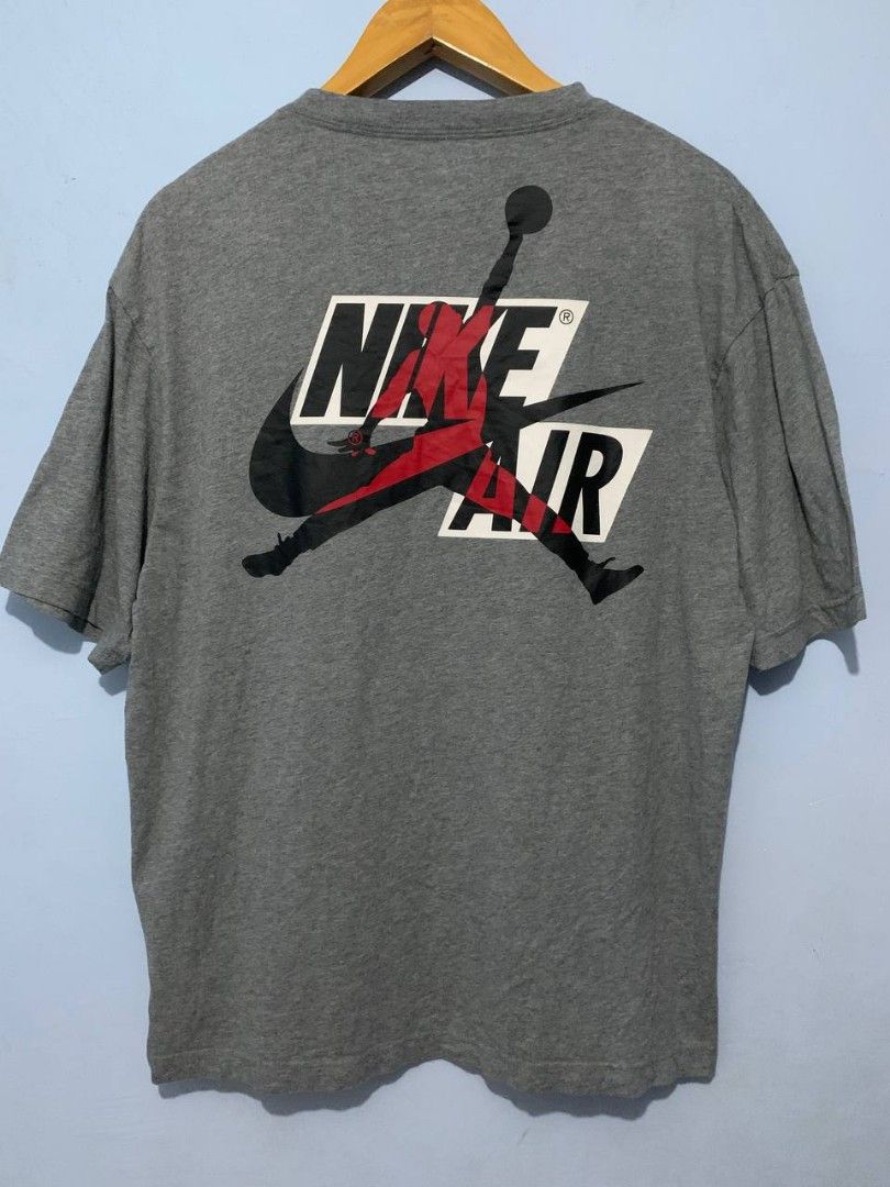 Nike Air Jordan tee, Men's Fashion, Tops & Sets, Tshirts & Polo Shirts on Carousell