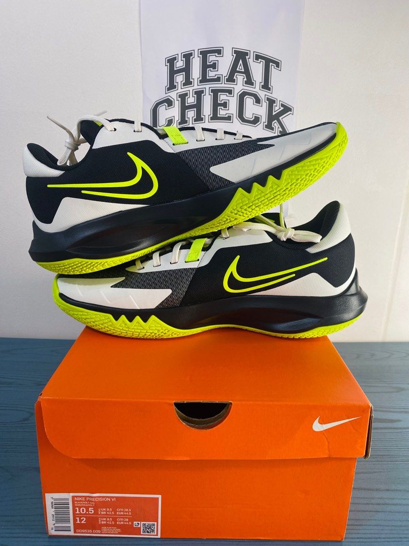 Nike Precision 6 Volt Green, Men's Fashion, Footwear, Sneakers on Carousell
