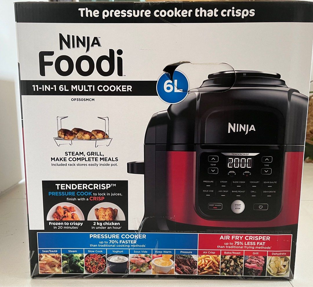 Ninja foodi 11 in 1 multi cooker, TV & Home Appliances, Kitchen ...