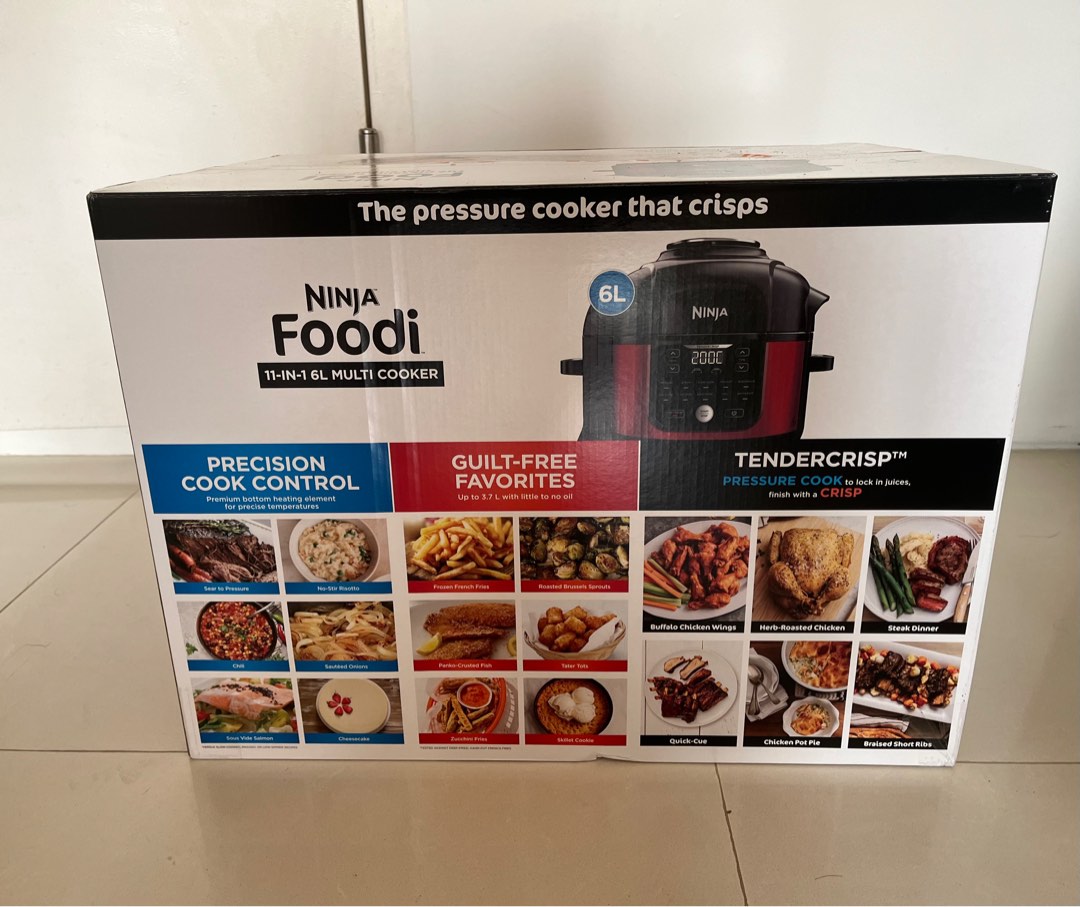 Ninja foodi 11 in 1 multi cooker, TV & Home Appliances, Kitchen ...