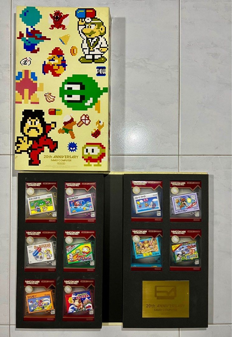 Nintendo 20th Anniversary Famicom Mini Collection, Video Gaming, Video ...