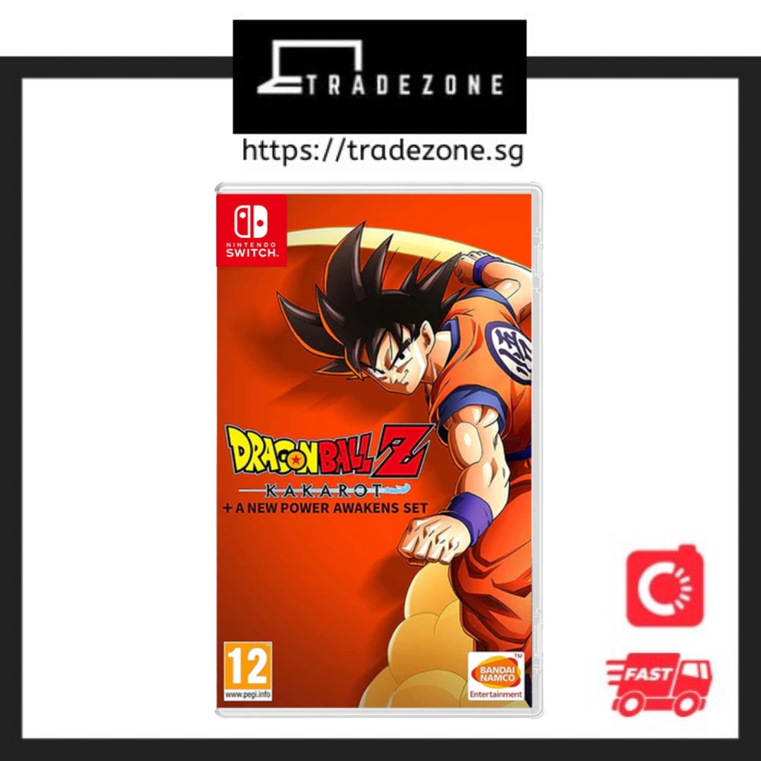 Nintendo Switch: Dragon Ball Z Kakarot (EU), Video Gaming, Video Games ...