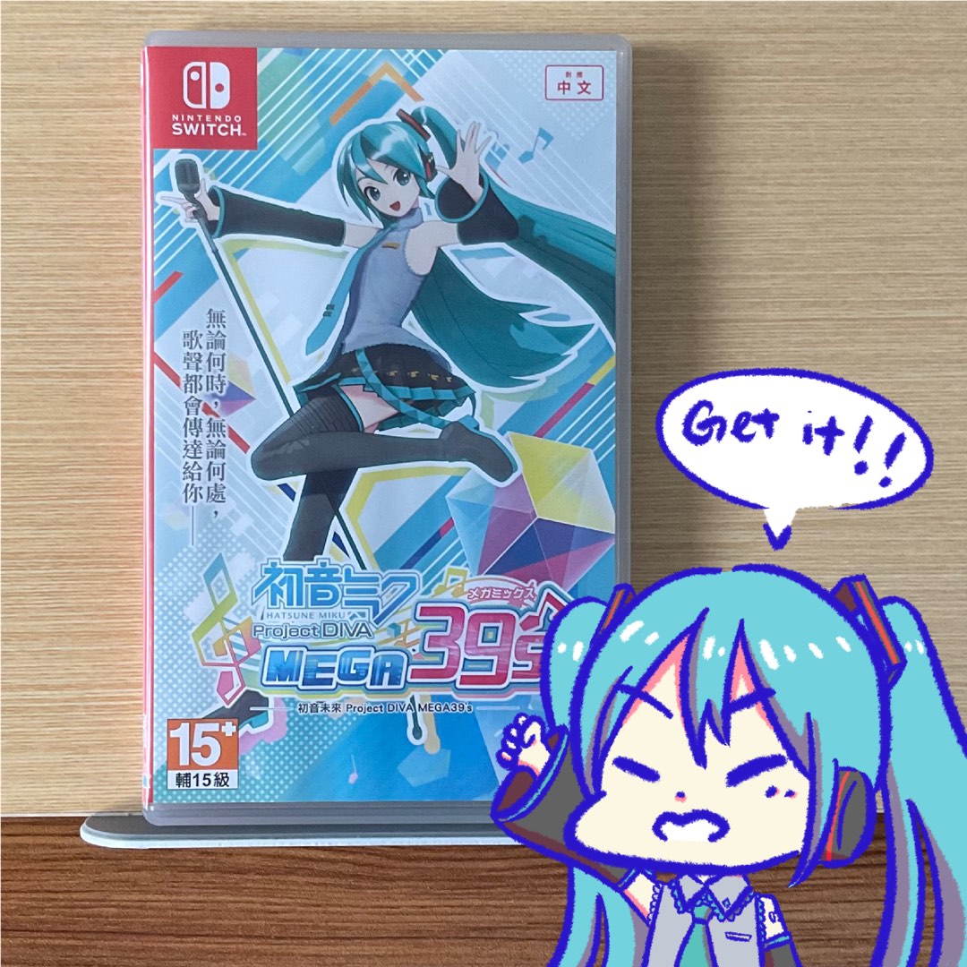 Nintendo Switch Game- Hatsune Miku Project Diva Mega39, Video Gaming ...