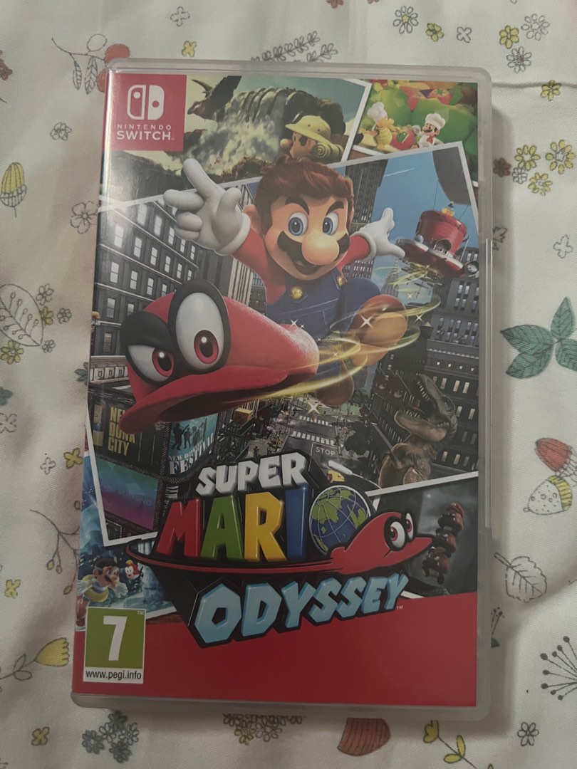 Nintendo switch Super Mario odyssey, Video Gaming, Video Games ...