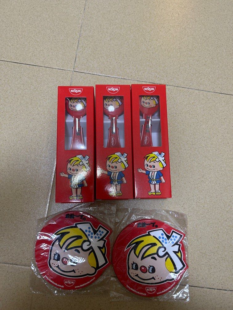 Nissin spoon and coaster, Furniture & Home Living, Kitchenware ...