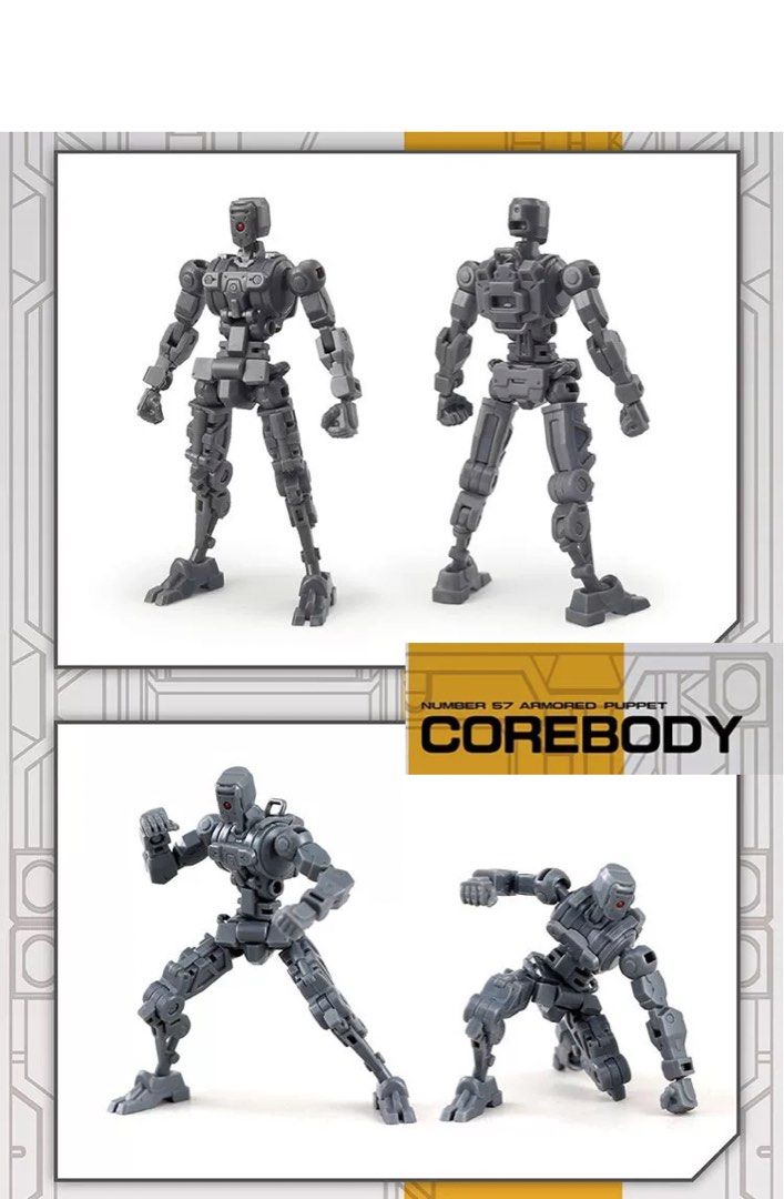 No. 57 Number Fifty Seven Armored Puppets Oni Flame Model kit, Hobbies ...