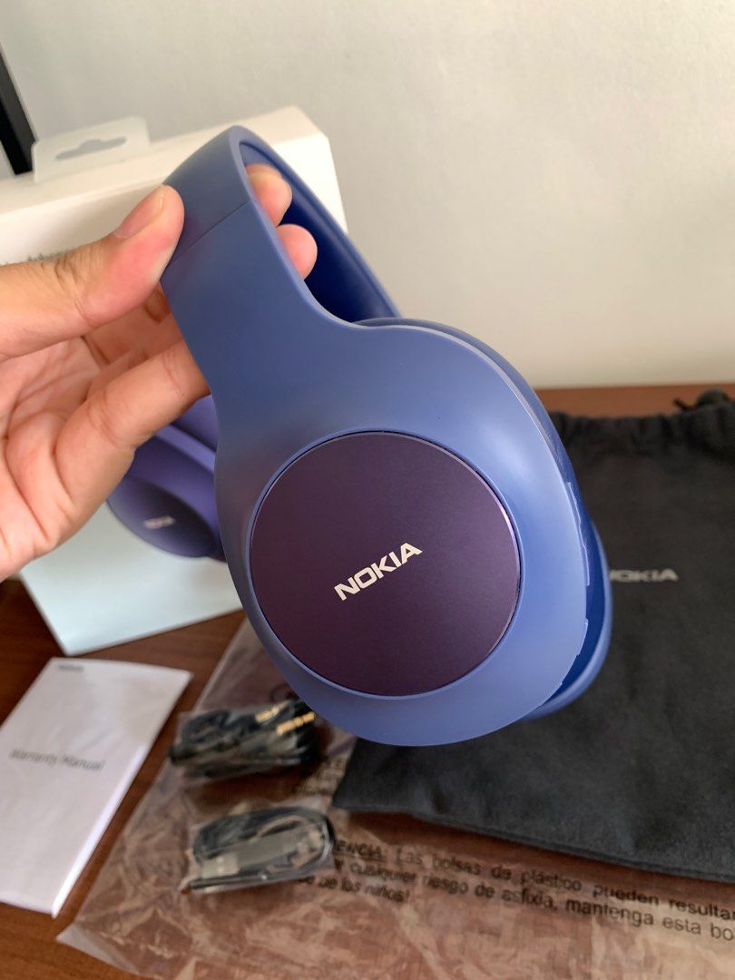 NOKIA Essential Wireless Headphones E1200, Audio, Headphones & Headsets ...