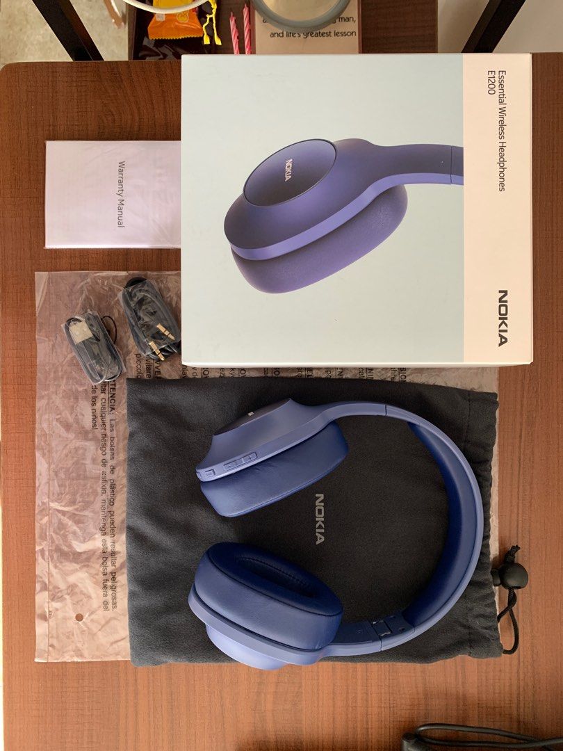 NOKIA Essential Wireless Headphones E1200, Audio, Headphones & Headsets ...