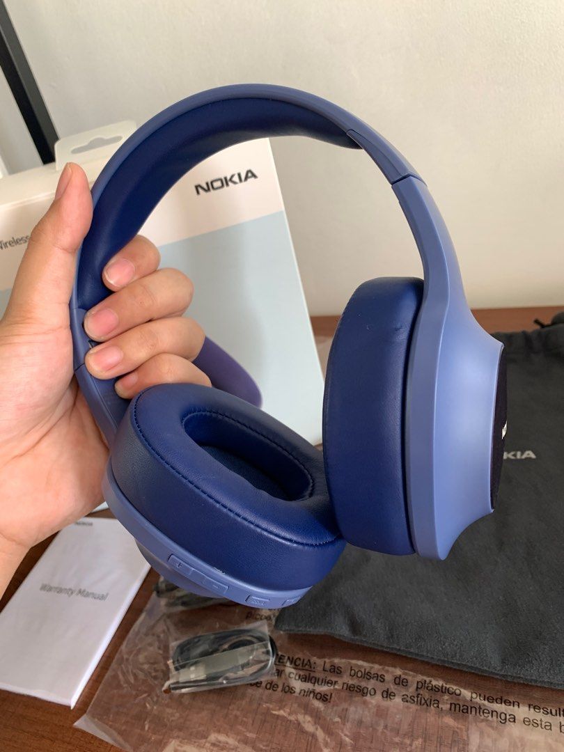 NOKIA Essential Wireless Headphones E1200, Audio, Headphones & Headsets ...