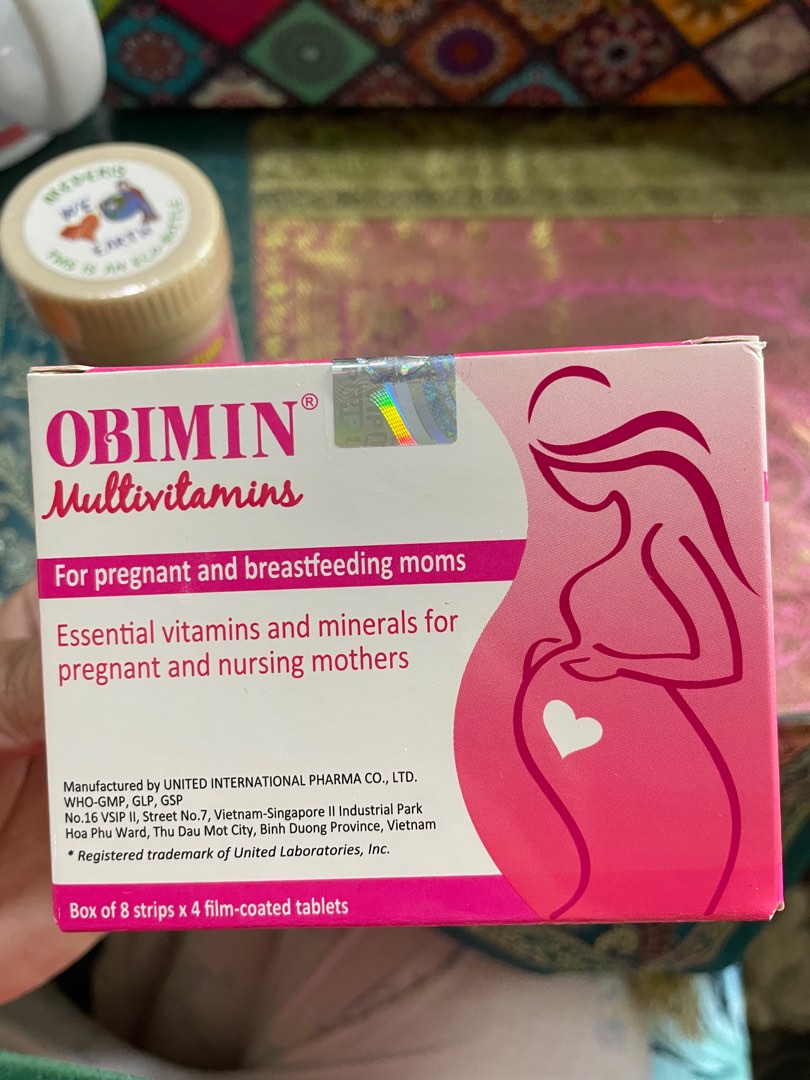 Obimin multivitamins, Health & Nutrition, Health Supplements, Vitamins ...