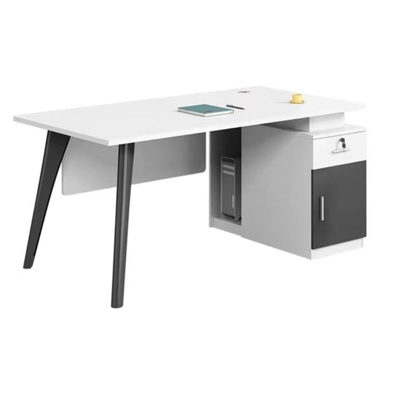 Office desk and chair combination simple modern computer table small ...